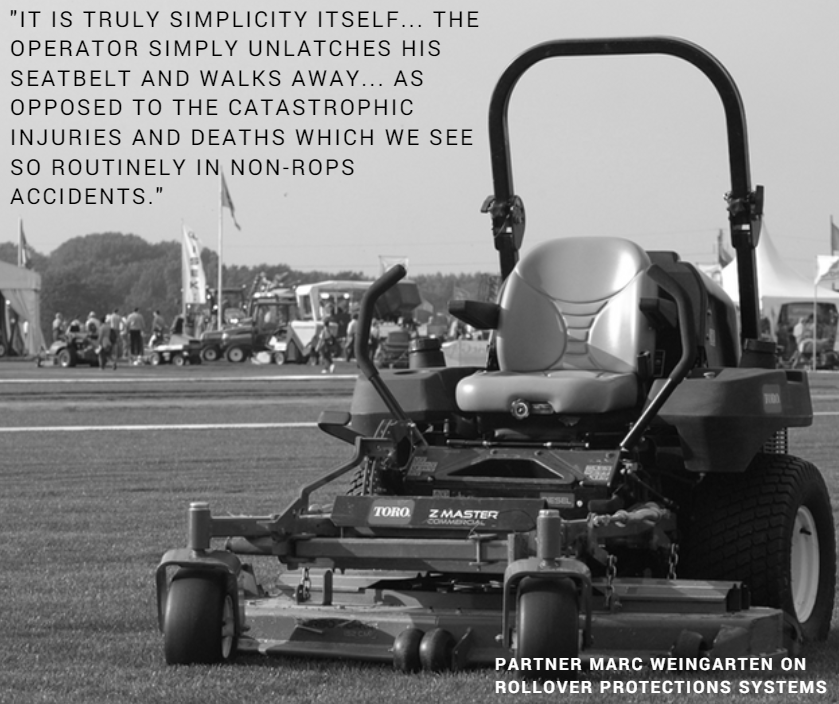 Riding Mower Tractor Rollover Hazards (Part III)